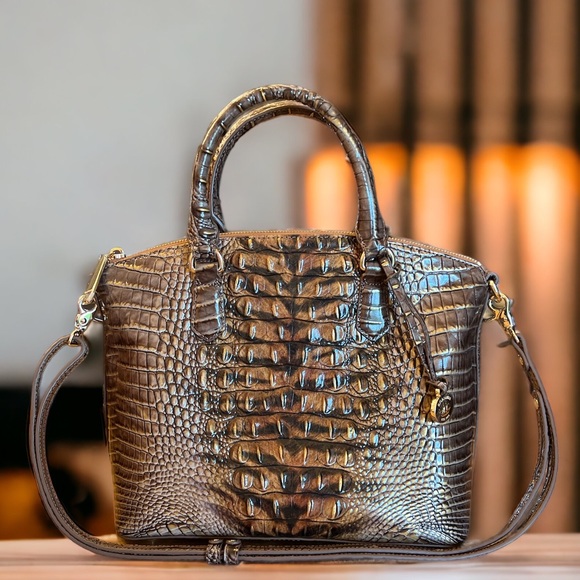 Brahmin | Bags | Brahmin Melbourne Duxbury Like New Satchel With ...